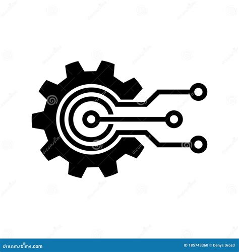 Electronic Icon Vector Set Technology Illustration Sign Collection Computer Symbol Data Logo