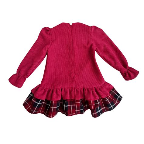 قیمت و خرید ست پیراهن و گیره مو دخترانه مدل پاپیون رنگ قرمز