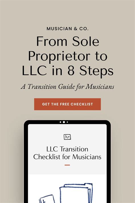 Sole Proprietor Vs Llc Which One Is Right For You Musician And Co
