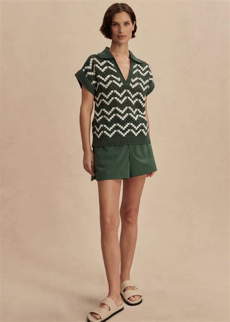 Joelle Crochet Polo G And G Womens Boutique