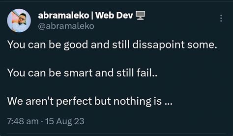 Abraham Maleko On Linkedin Embracemistakes Keepgrowing Staypositive Tech Tuesdaythoughts