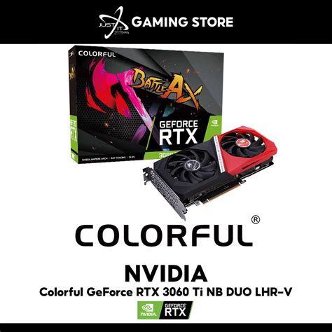 Colorful Geforce Rtx3060ti Nb Duo V2 Lhr V 8gb Ddr6 256bit Vga Card Lhr Gddr6 Gddr6x