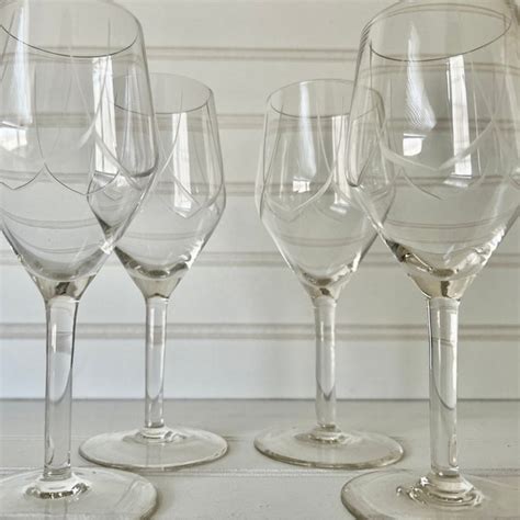 Vintage Wine Glasses Etsy Vintage Wine Glasses Etsy