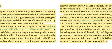 Spatial Cognitive Functioning And Ect New Study From India