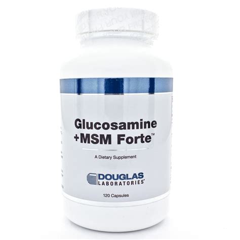 Glucosamine Msm Forte 120 Capsules Douglas Labs — Blue Sky Vitamin