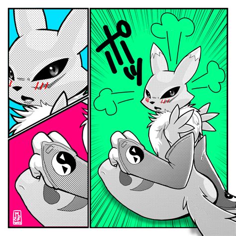 Guilmon And Renamon Comic Digimon Evolution Complete Transformation