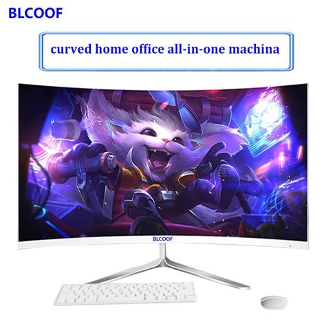 Curved Surface All In One Pc Core I Home Office Computer Games Show The Entire Desktop