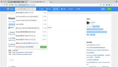 目标网站分析 elastic 搜索开发实战