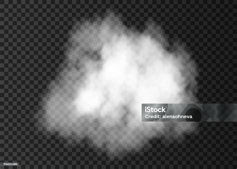 Awan Asap Putih Realistis Ilustrasi Stok Unduh Gambar Sekarang Api