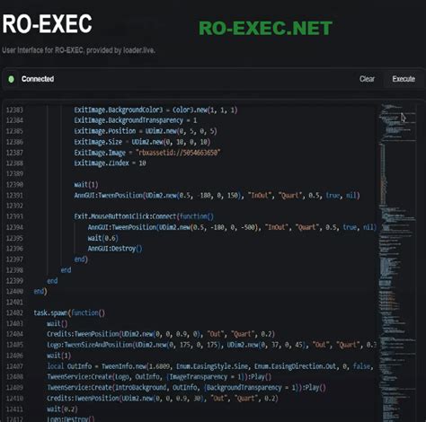 Ro Exec Executor Official