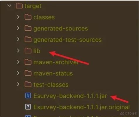 Springboot 将 Jar 包和 Lib 依赖分离，dockerfile 构建镜像mb685e2ead6a5e7的技术博客51cto博客