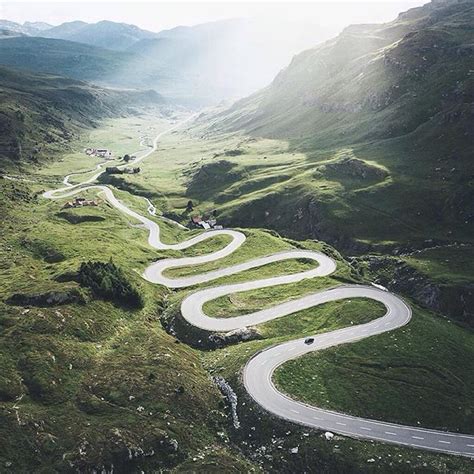 Follow Globefever For More Shaped Roads In Julier Pass Switzerland