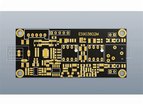 Review ES9038Q2M Decoder Board I2S Input ES9038 Asynchronous USB Module CeaselessTv