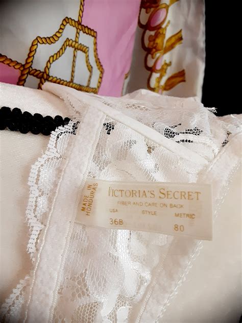 Vintage Victorias Secret Lace Bra Gold Label 1990s Etsy