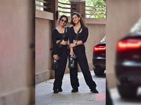 Neha Sharma And Ayesha Sharma Twinning In Same Gym Look Neha Sharma