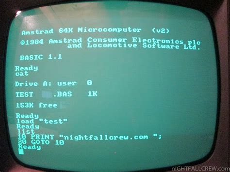 Amstrad Cpc NIGHTFALL Blog RetroComputerMania Com