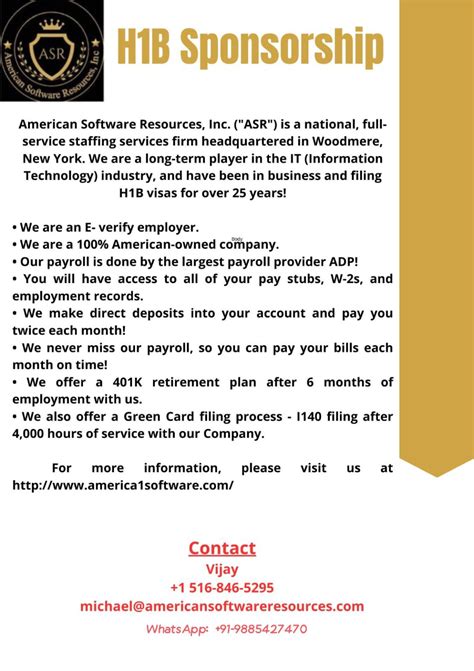 Vijay Namala On Linkedin Opt Stemopt H4ead L1 L2 F1 Cap2024