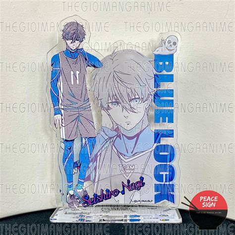 M H Nh Standee Blue Lock Ver Ph N Chi U Anime Chibi T Ng Acrylic Mica Trong Trang Tr C O