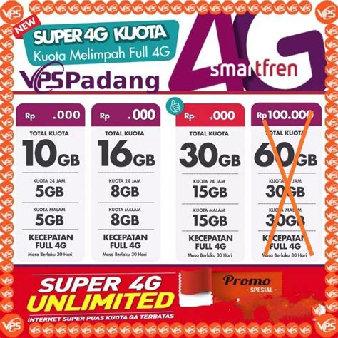 Jual Smartfren G Unlimited Paket Data Murah Shopee Indonesia