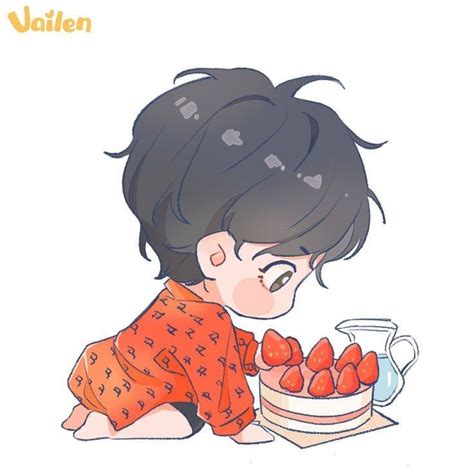 Tae Tae Ideas Bts Chibi Bts Fanart Taehyung Fanart