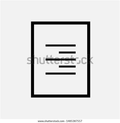 Right Alignment Icon Aligning Row Symbol Stock Vector Royalty Free Shutterstock