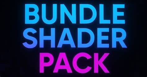 Bundle Shader Pack Vfx Shaders Unity Asset Store
