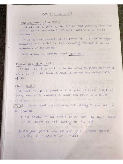 Complex Analysis Pdf