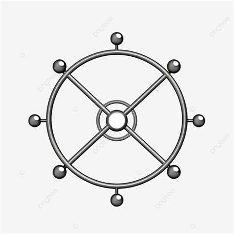 The Chemical Structure Of Hydrogen Atom In Simplified Form With Symbol