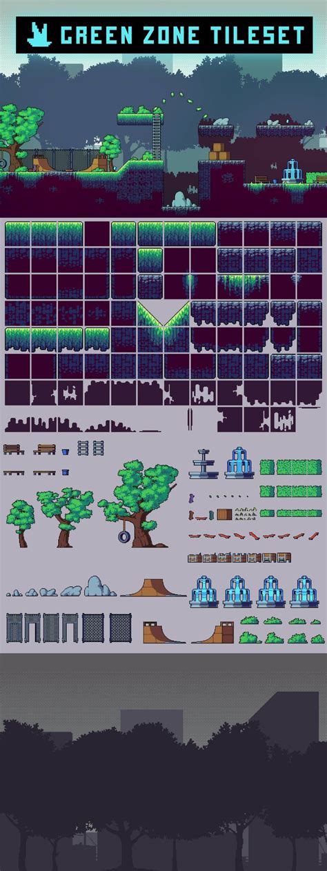 Pixel Art Tileset Download At Nadine Boeding Blog