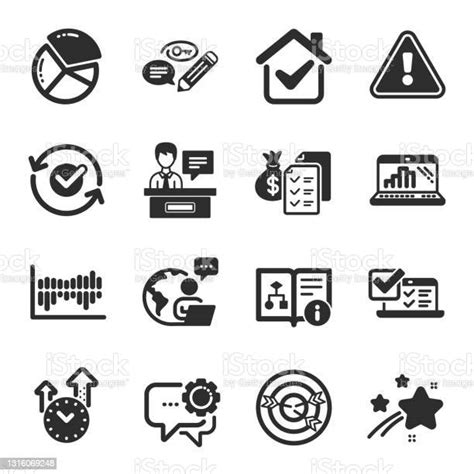 열 다이어그램 원형 차트 그래프 랩톱 기호와 같은 교육 아이콘 집합입니다 벡터 출품자에 대한 스톡 벡터 아트 및 기타 이미지 출품자 아이콘 고급 Istock