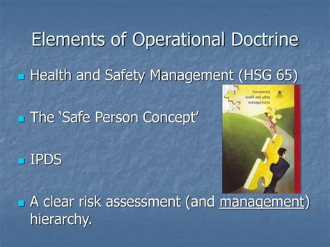 Operational Doctrine A Chief Fire Officers Perspective Ppt Download