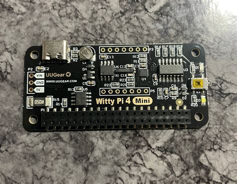 Witty Pi 4 Mini Raspberry Pi用rtc電源管理モジュール Uugear周辺機器｜売買されたオークション情報