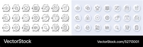 Password Encryption Brand And Checklist Line Vector Image