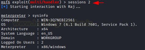 Metasploit For Pentester Sessions Hacking Articles