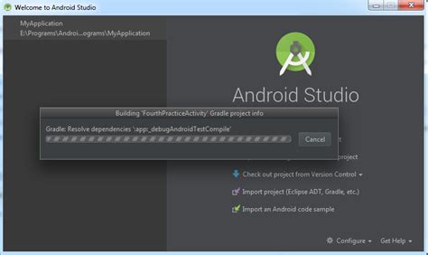 Android Studio Gradle Build Takes Too Long While Creating A New