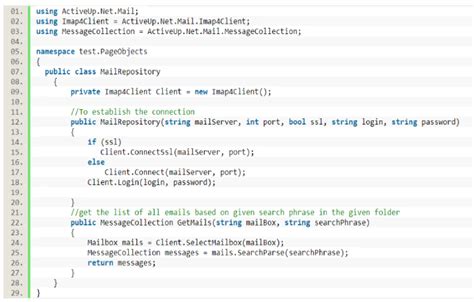 accessing emails using imap mst solutions