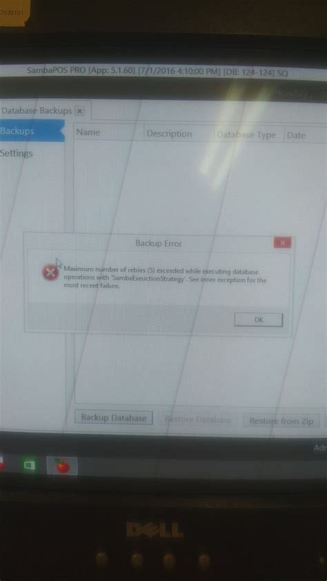 Can No Longer Back Up Within Samba V5 Issue Sambaclub Forum