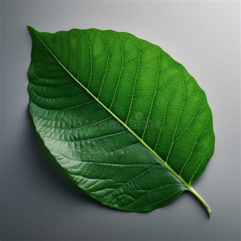 Big Green Leaf Hd Image Generative Ai Stock Illustration Illustration