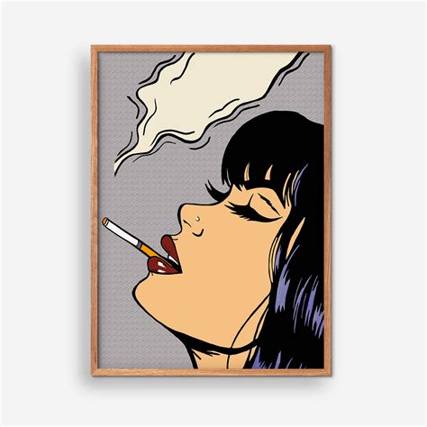 Smoking Girl Artwork
