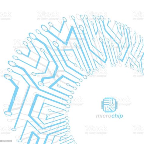 회로 보드 벡터 추상적인 기술 그림입니다 하이테크 디지털 체계 전자 장치입니다 기술 마이크로 칩 추상적인 배경 0명에 대한 스톡