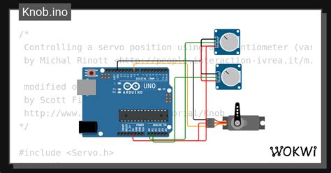 Fine Tuned And Smoothed Servo Sweep Wokwi Esp32 Stm32 Arduino Simulator