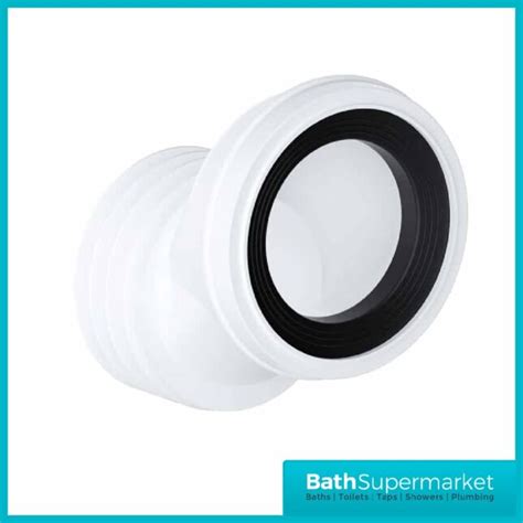 Viva 40MM Offset WC Pan Connector BATH SUPERMARKET