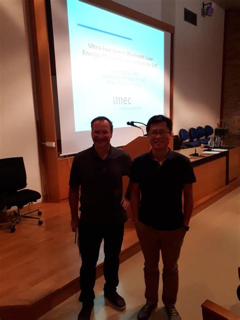 Yao Hong Liu On Linkedin Giving A Lecture About The Bluetooth Le Transceiver Design For The Summer