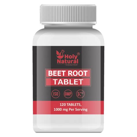 Beetroot Tablet 1000mg Per Serving 120 Tablet 100 Pure And Natural Dietary Supplement