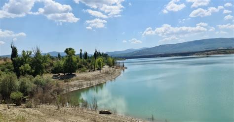 В Белогорском водохранилище почти не осталось полезного объема воды фото