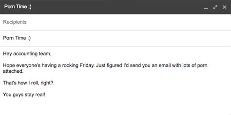 Things Never To Send Over Work Email Business Insider