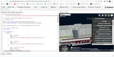 Github Webtrackerxyrevit 3dtile Test