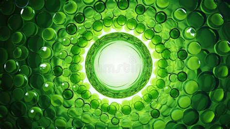 Mesmerizing Geometric Background Green Stock Illustration Illustration Of Background Circles