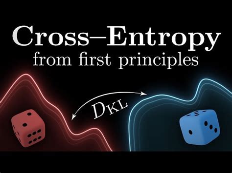Free Video The Key Equation Behind Probability Entropy Cross