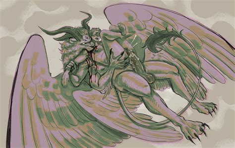 Rule 34 4 Wings 5 Eyes Balls Big Clitoris Biting Biting Neck Blood